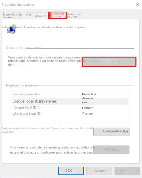 Que faire pour l'échec de la restauration du système Windows ? - Rene.E Laboratory