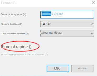 Comment formater une carte SD et annuler le formatage ? - Rene.E Laboratory