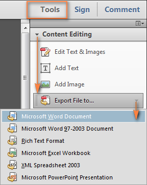 Comment convertir un PDF en Word avec Adobe ? – Rene.E Laboratory ...